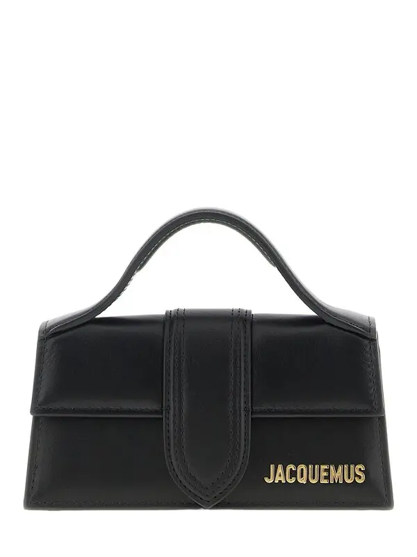 Jacquemus Le Bambino Leather Handbag - Black