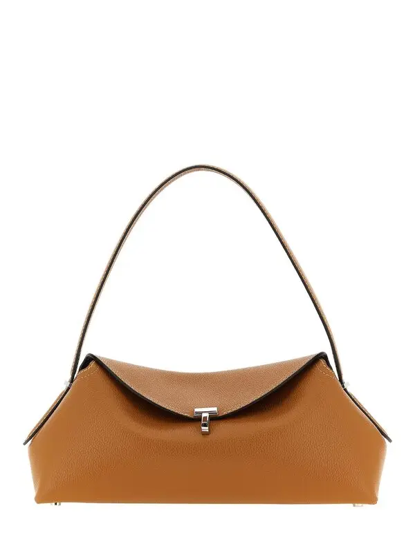 TOTEME T-lock Shoulder Bag - Brown