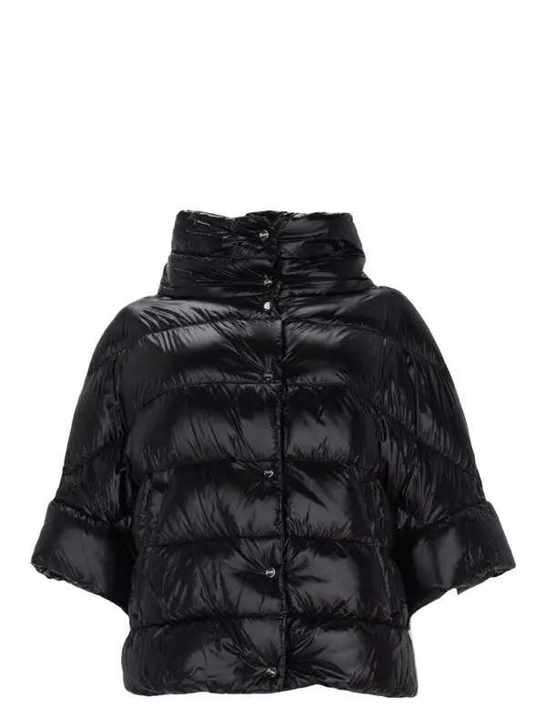 Herno High Neck Puffer Jacket - Black