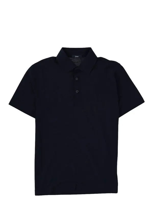 Herno Polo In Cotone - Blue
