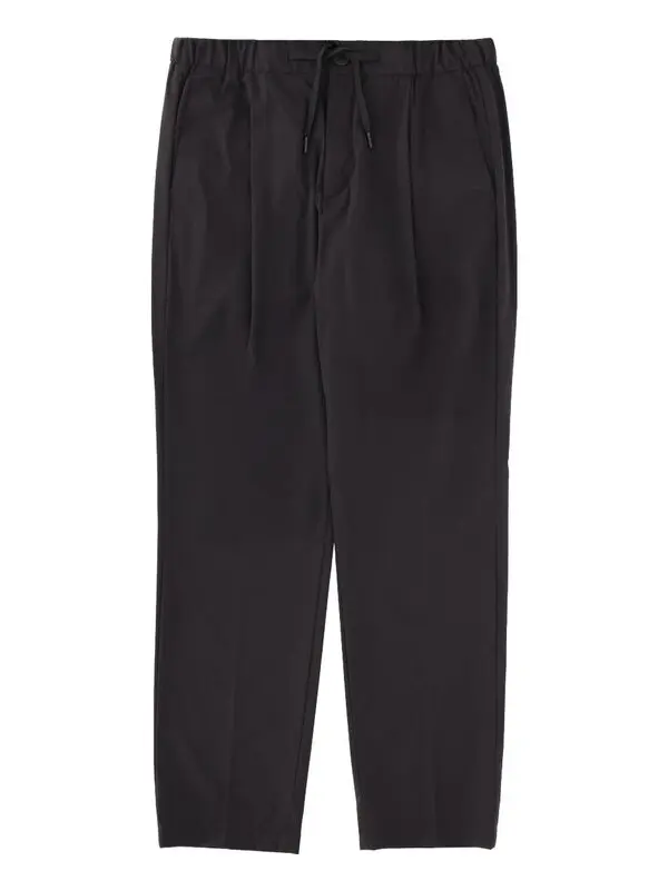 Herno Logo Trousers - Black