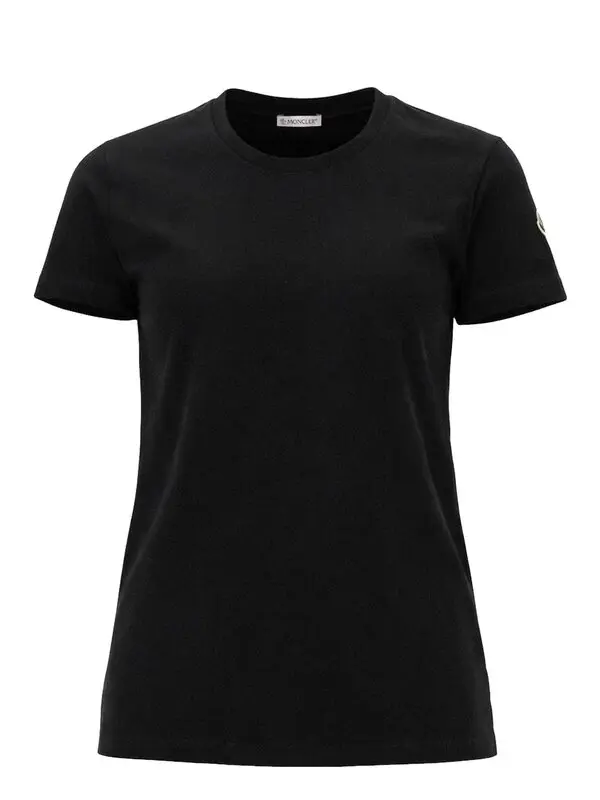 Moncler Logo T-shirt - Black