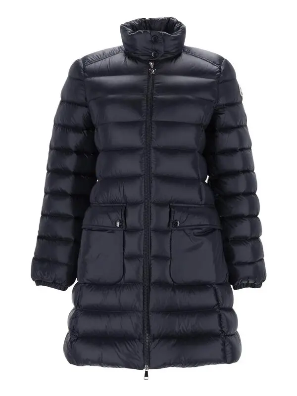 Moncler Genet Long Down Jacket - Blue