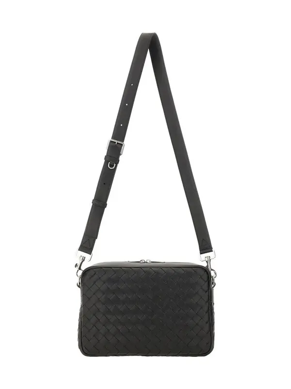 Bottega Veneta Intracciato Room Bag - Black