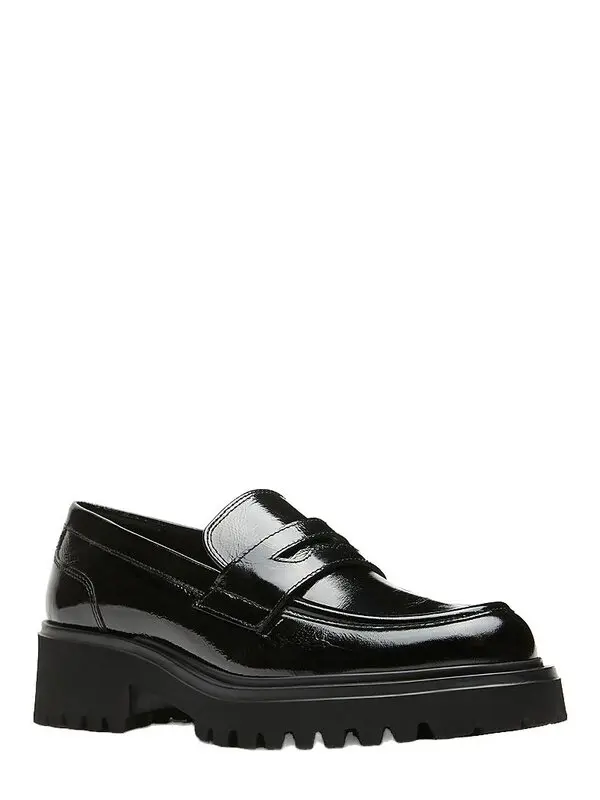 La Canadienne Karmic Waterproof Leather Loafers - Black