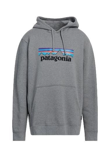 Patagonia Recycled Polyester And Cotton Fleece Hoodie - Grey