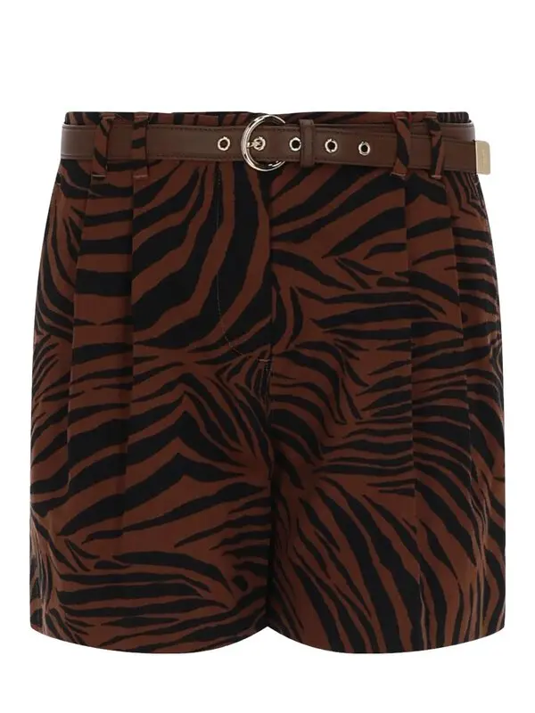 Max Mara Novella Straight Leg Shorts - Brown