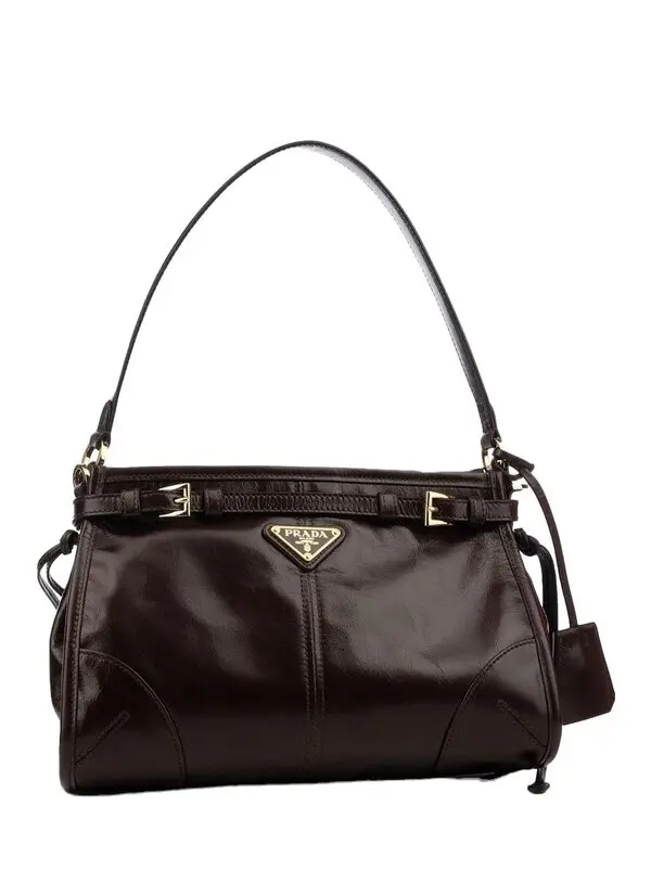 Prada Leather Shoulder Bag - Multicolor
