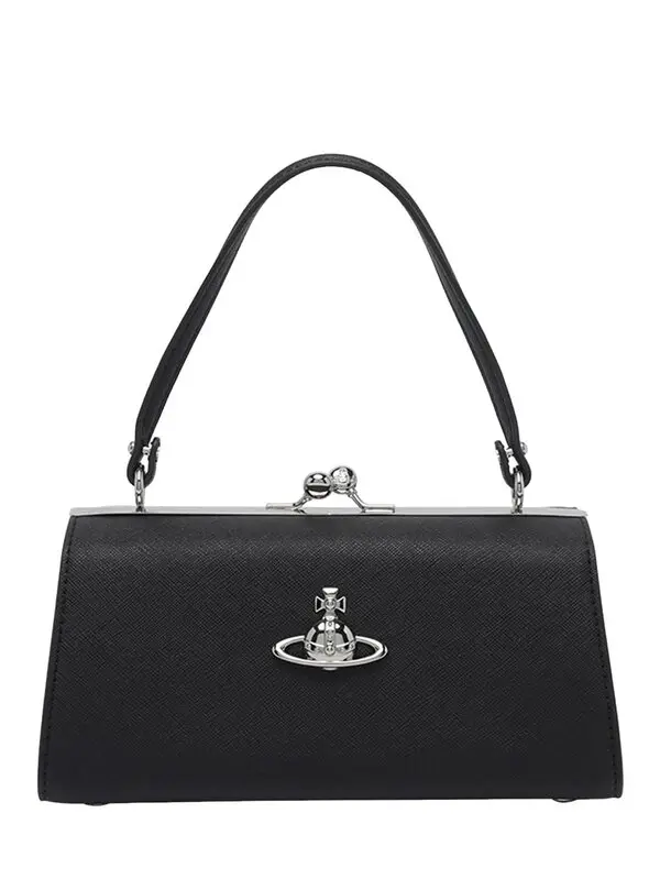 VIVIENNE WESTWOOD Doll Frame Purse - Black
