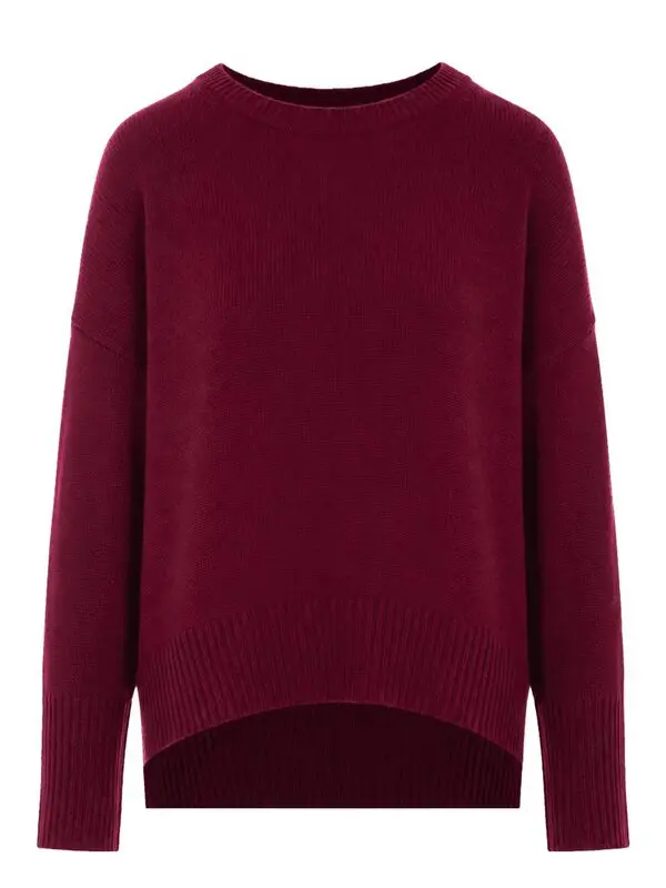 LISA YANG Mila Cashmere Sweater - Red