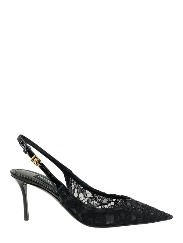 Dolce & Gabbana Lace Décollet - Black