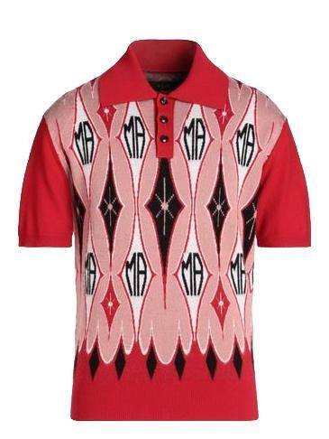 Amiri Polo Shirt Size Wool - Red