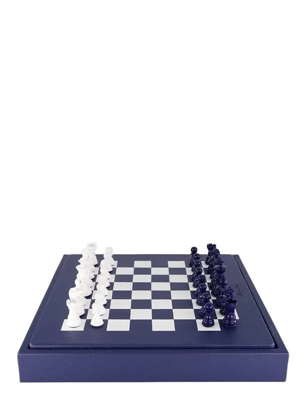Hector Saxe Paris Buffalo Chess Box - Blue