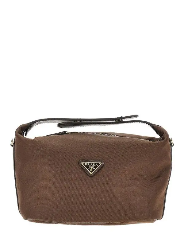 Prada Re-nylon Mini Chérie Bag - Brown