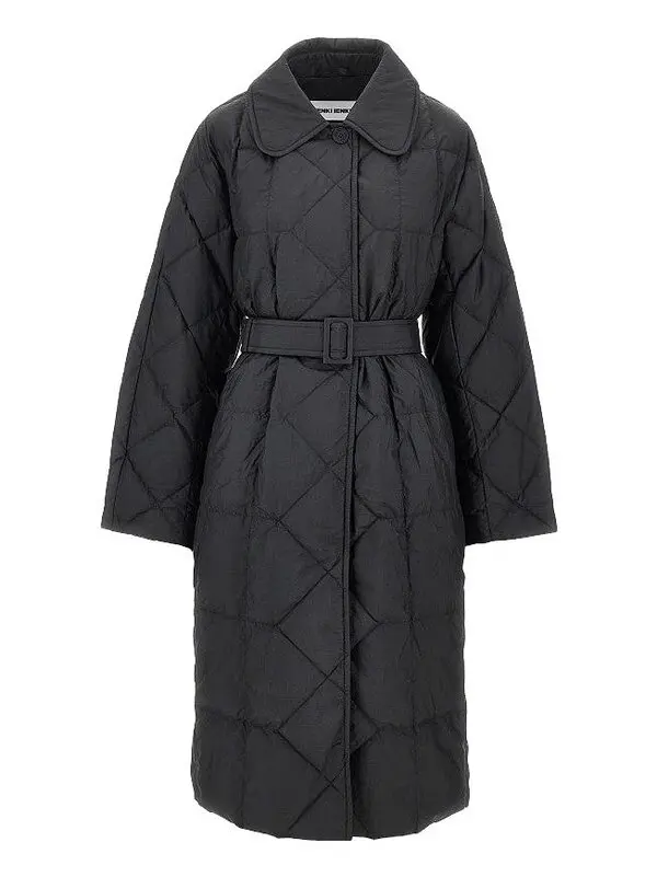 IENKI IENKI Winter' Padded Nylon Coat - Black