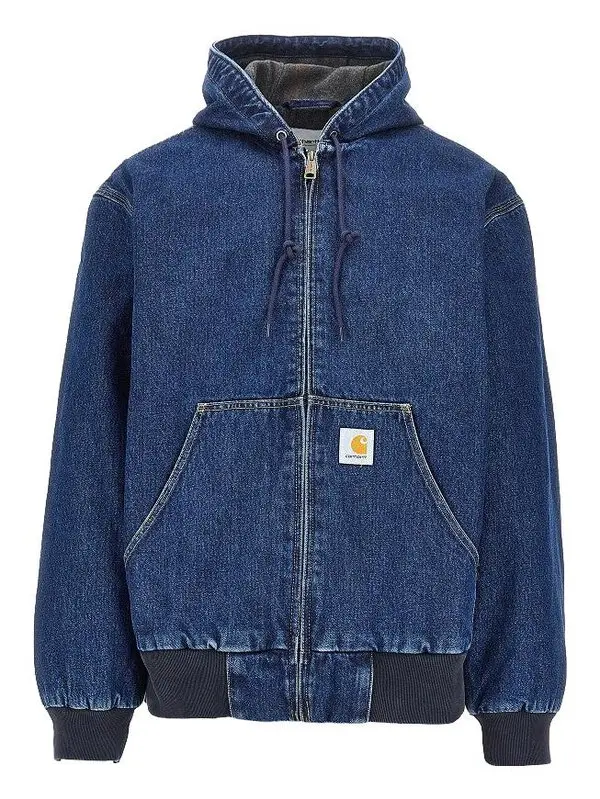 Carhartt Work In Progress Denim Blouson Jacket - Blue