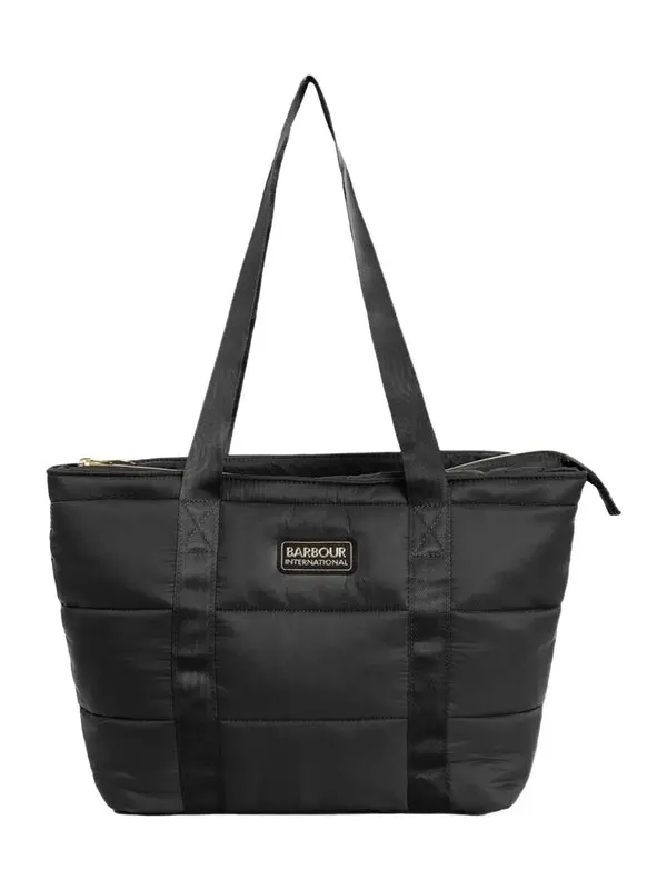 Barbour Monaco Quilted Tote Bag - Black