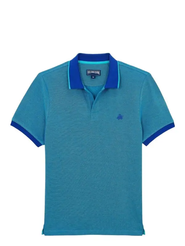 Vilebrequin Cotton Polo Shirt - Blue