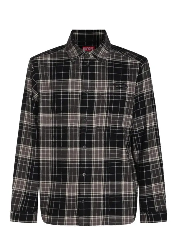 DIESEL® Long-sleeved Shirt - Black