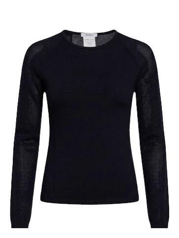 Max Mara Solid-color Knitted Long Sleeves - Blue