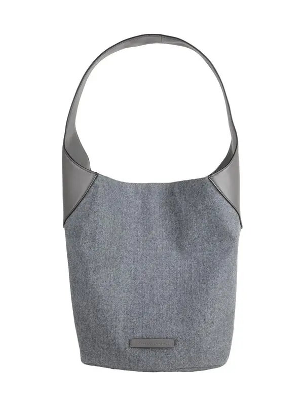 Brunello Cucinelli Flannel Tote - Grey