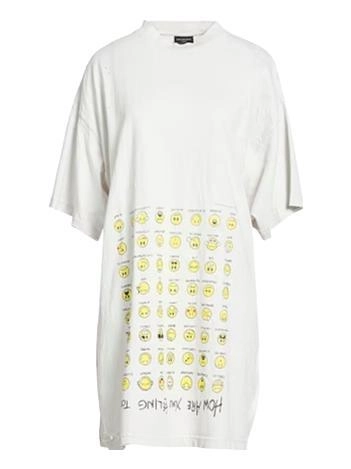 Balenciaga Oversize-t-shirts - Grey