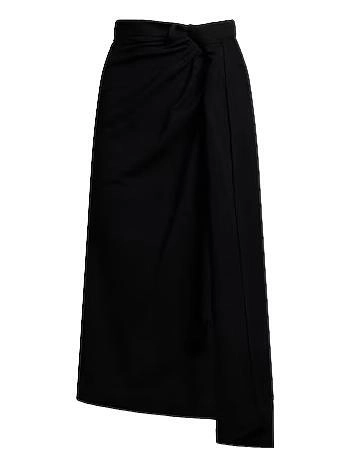 Balenciaga Solidcolor Bodycon Skirt - Black