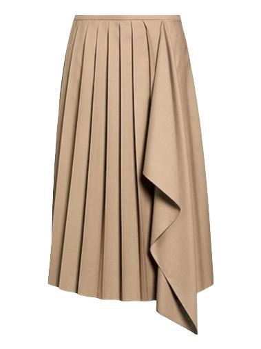 Brunello Cucinelli Solidcolor Pleated Skirt - No