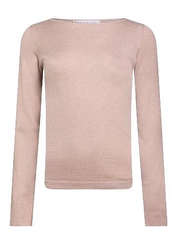 Brunello Cucinelli Solidcolor Lightweight Knit Sweater - No