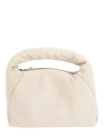 Brunello Cucinelli Suede Handbag - Grey