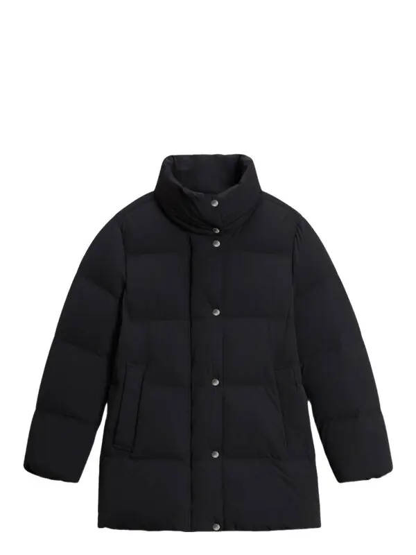 Woolrich Madison Quilted Coat - Black