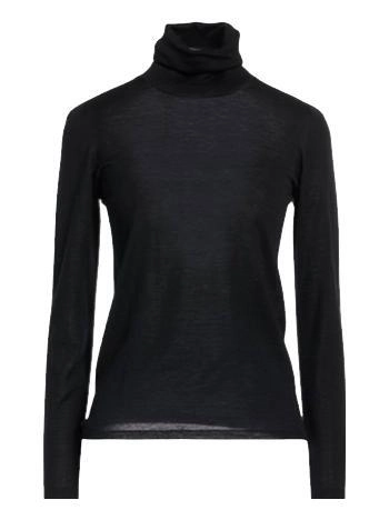 Max Mara Knitted High-neck Sweater - Black