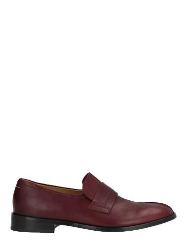 MAISON MARGIELA Simple Leather Loafers - Red