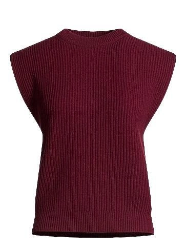 Brunello Cucinelli Minimalist Sleeveless Crewneck Knit Top - No