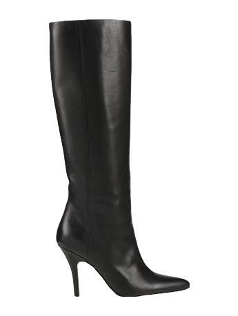 MAISON MARGIELA Simple Cowhide Knee High Boots - Black