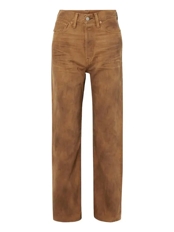 Ralph Lauren High-rise Straight-leg Jeans - No