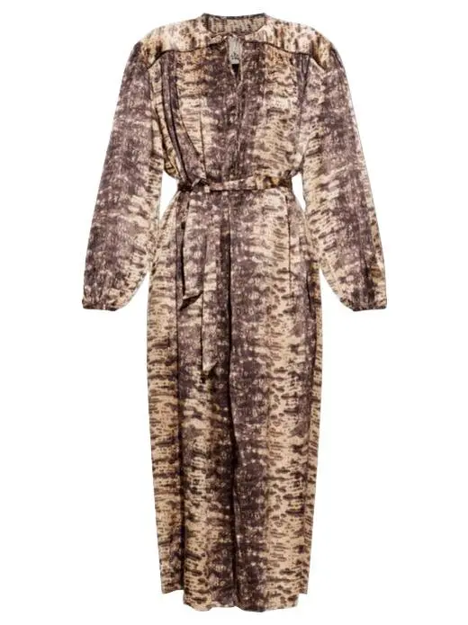Isabel Marant Étoile Long-sleeved Dress - Brown