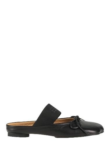 MAISON MARGIELA Genuine Leather Mules - Black