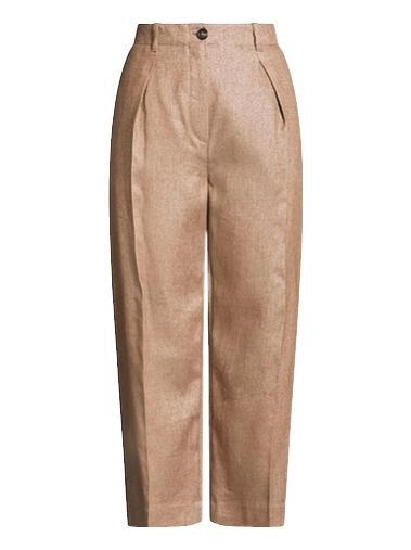 Brunello Cucinelli Minimalist Tapered Trousers - Light Brown