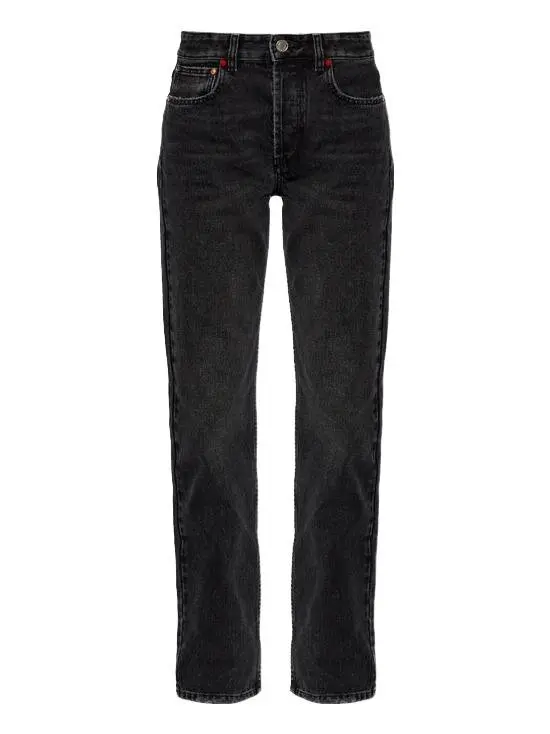 Isabel Marant Étoile Belt-loop Jeans - Black