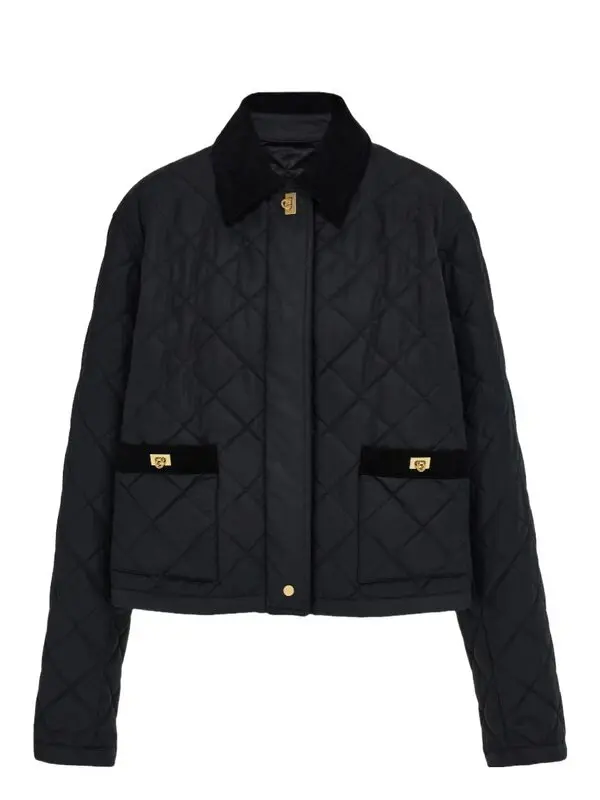 FERRAGAMO Padded Blouson - Black