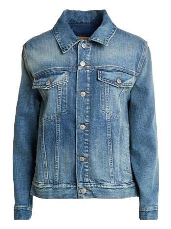 MAISON MARGIELA Patchwork Denim Jacket - Blue