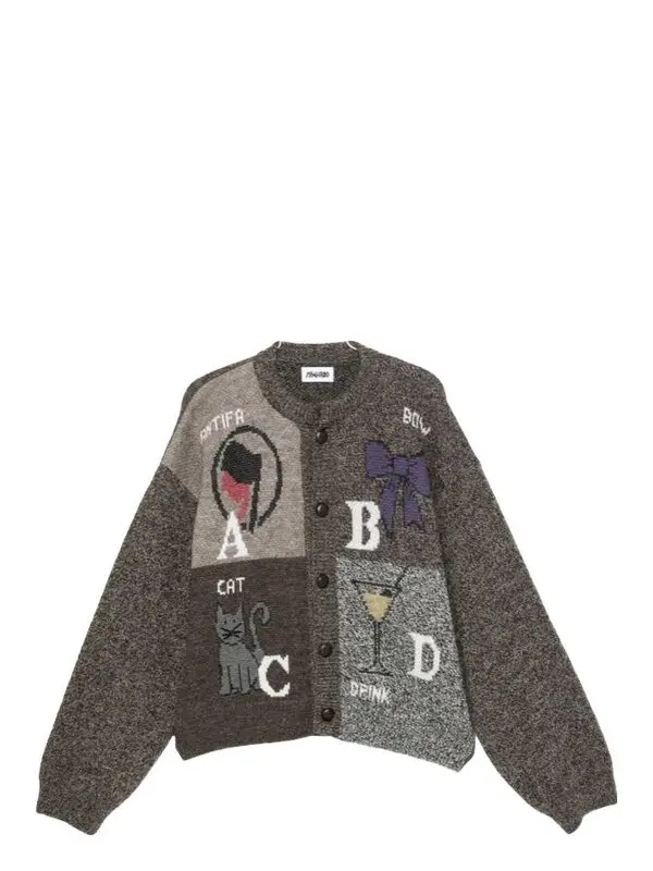 MAGLIANO Intarsia Knit Cardigan - No