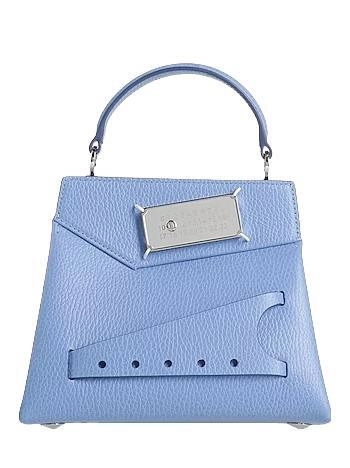 MAISON MARGIELA Pebbled-leather Handbag - Blue