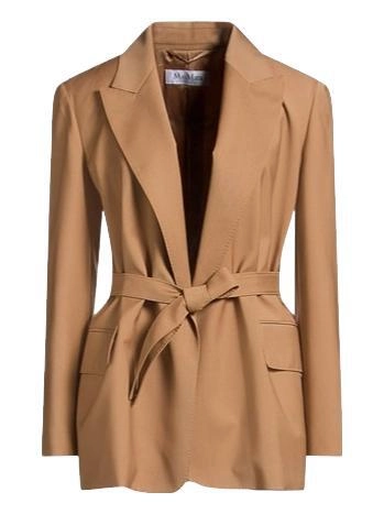 Max Mara Single-breasted Suit Jacket - Brown