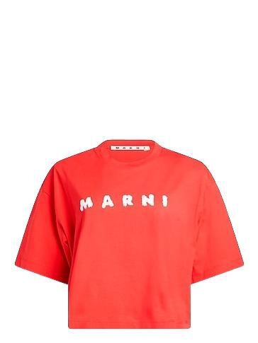 Marni Printed Shortsleeve Tshirt - Red
