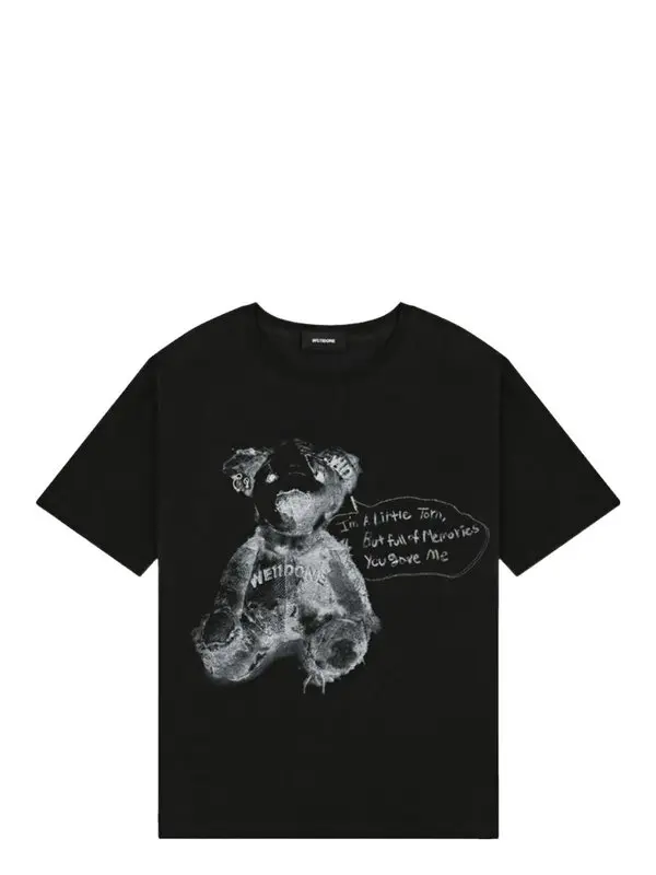 We11Done Short Sleeve Crewneck T-shirt - Black