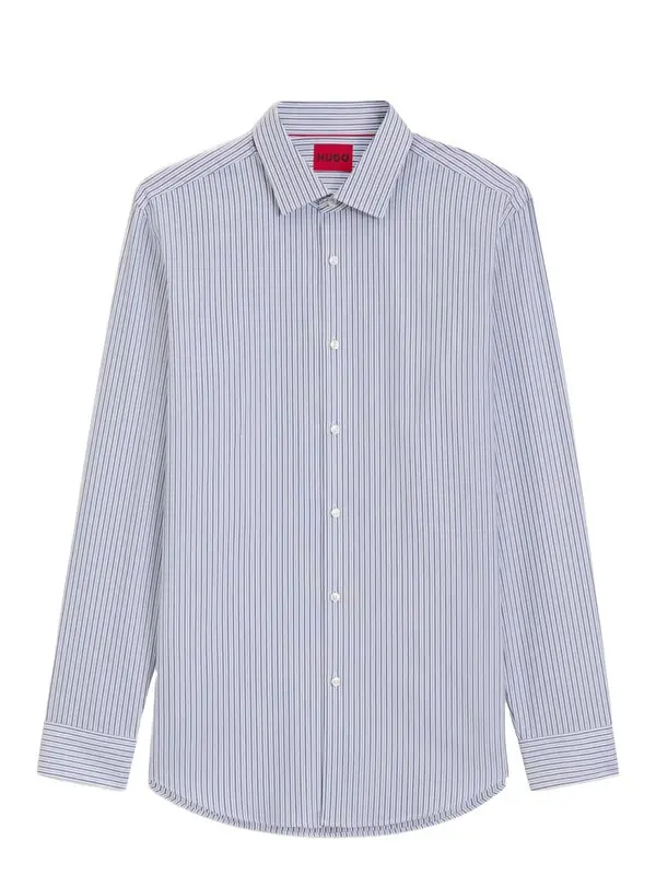 Hugo Boss Hugo Striped Button-up Shirt - Light Blue
