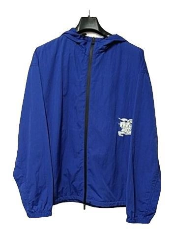 Burberry Signature Knight Motif Jacket - Blue