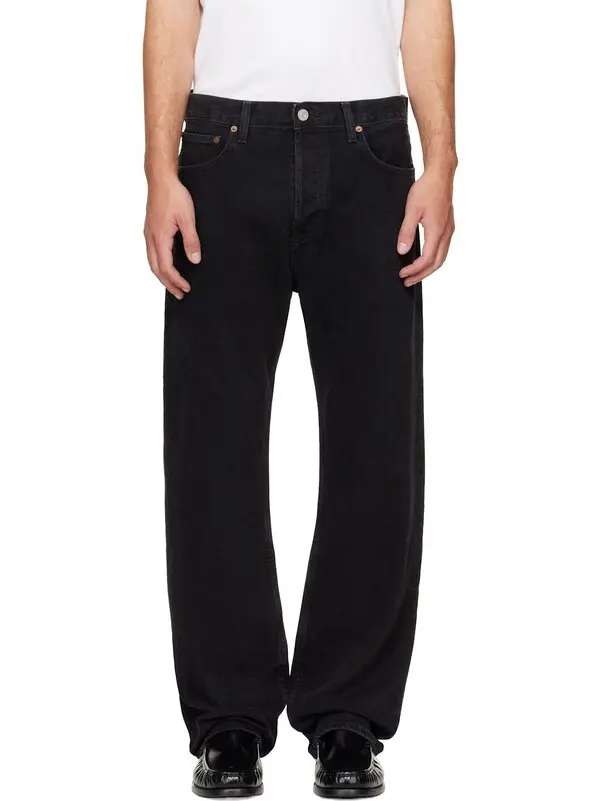 AGOLDE Non-stretch Loose-fit Jeans - Black